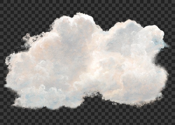 Aesthetic cloud png transparent background. | Premium PNG - rawpixel