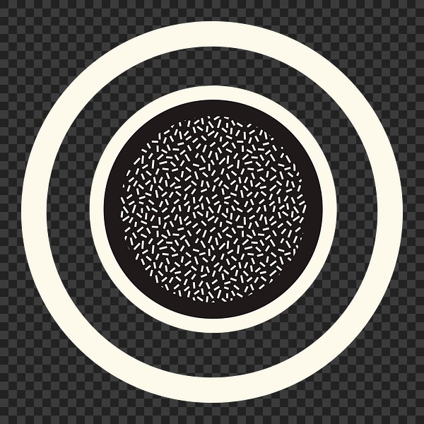 Abstract circle png shape, transparent | Premium PNG - rawpixel