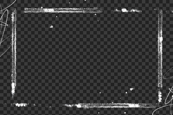 White ink frame png, transparent | Premium PNG - rawpixel