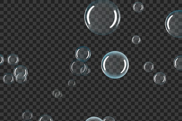 PNG bubbles effect, transparent background. | Premium PNG - rawpixel