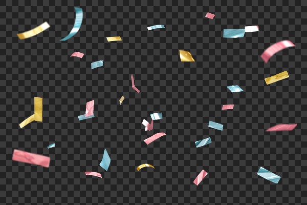PNG Confetti effect, transparent background. | Premium PNG - rawpixel