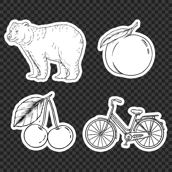 Mix stickers set design element | Premium PNG - rawpixel