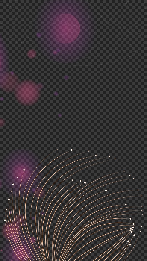 Round particle lines png futuristic | Premium PNG - rawpixel
