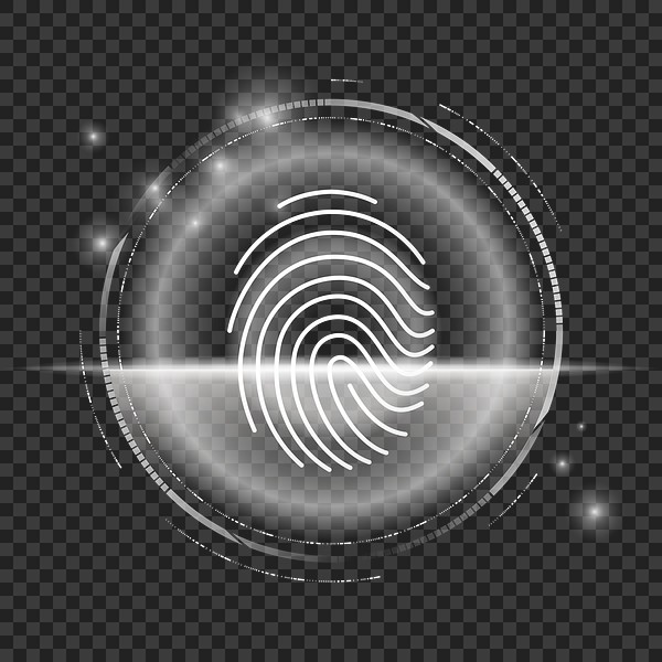 Fingerprint biometric scan png cyber | Premium PNG Sticker - rawpixel