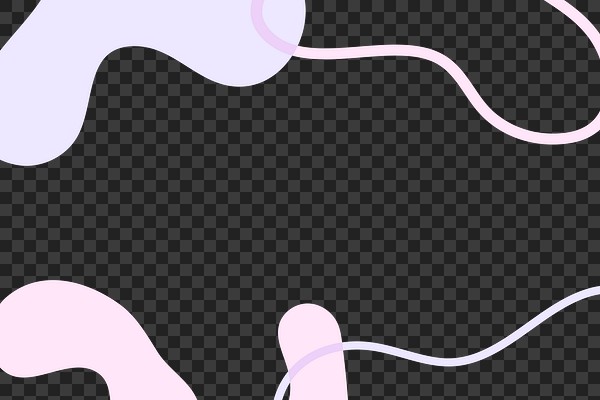 Abstract pink png border frame, | Premium PNG - rawpixel