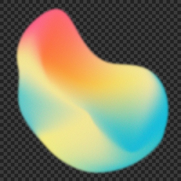 Blob shape png sticker, orange, | Premium PNG Sticker - rawpixel