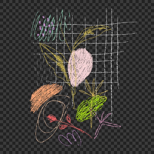 Colorful png scribble drawing sticker, | Free PNG Sticker - rawpixel