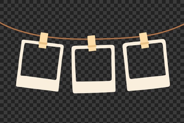 Instant photo png transparent background, | Premium PNG Sticker - rawpixel