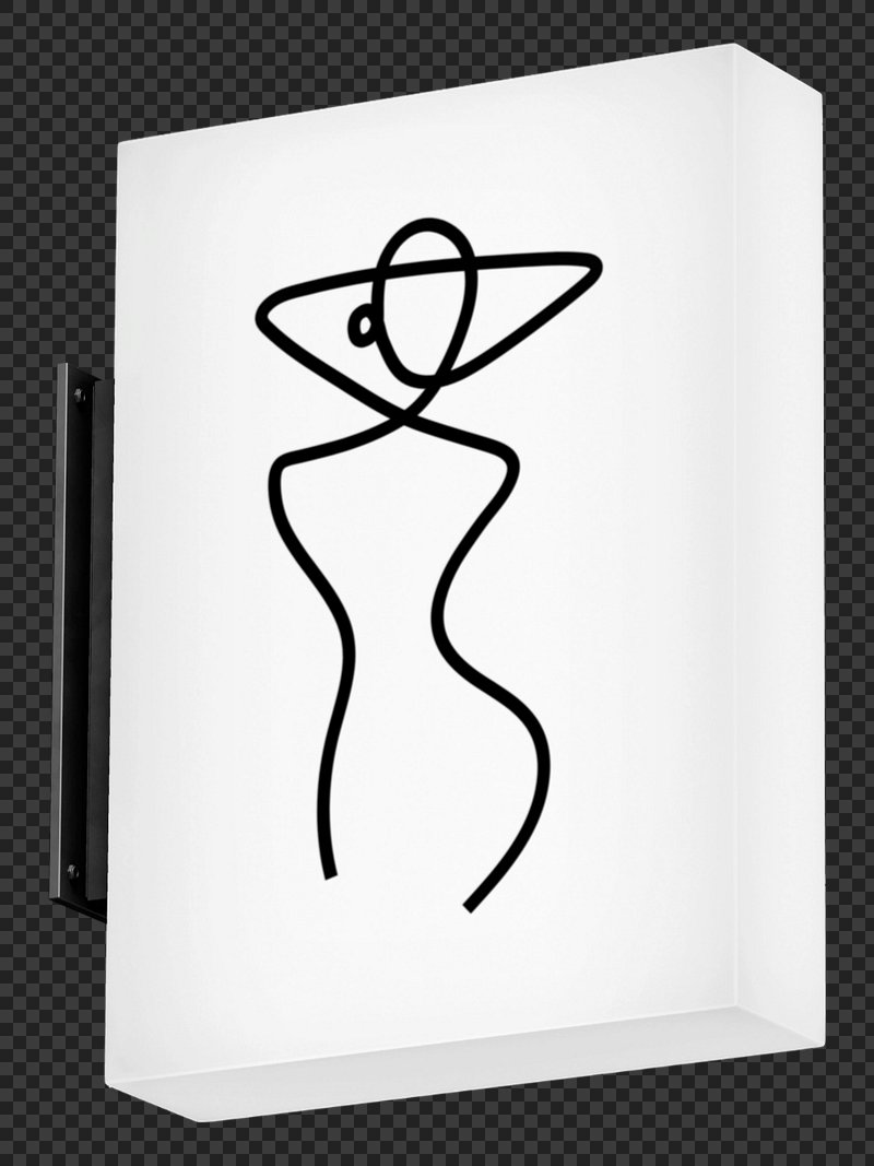 Wall sign png mockup, 3D | Premium PNG - rawpixel