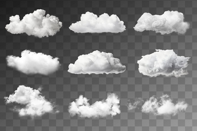Editable white cloud effect design | Premium Editable Design - rawpixel