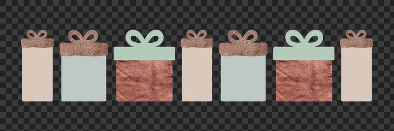 Ribbon Golden Celebration Christmas Images | Download Free Design ...