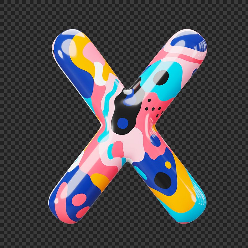Letter X Transparent PNG Images | Free Photos, PNG Stickers, Wallpapers ...