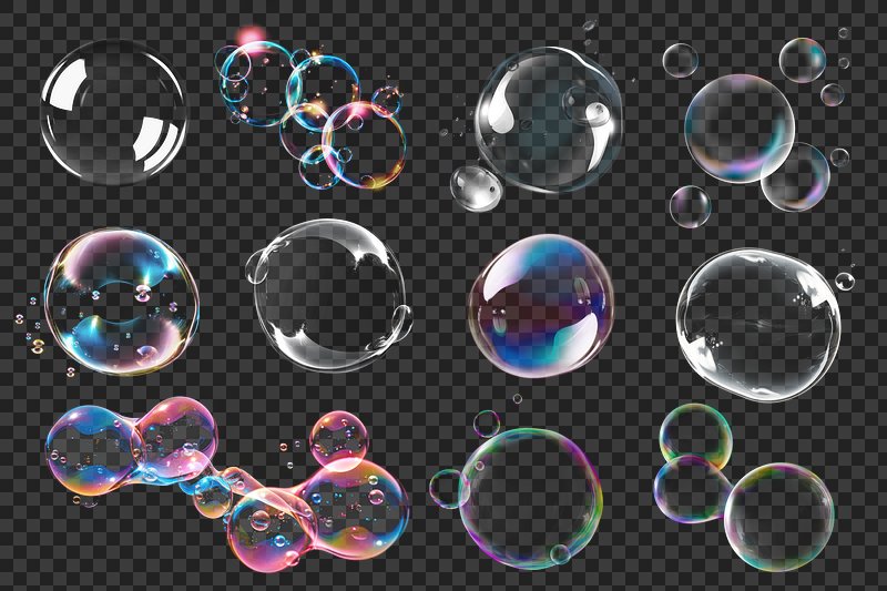 PNG bubble overlay effect element | Free PNG - rawpixel