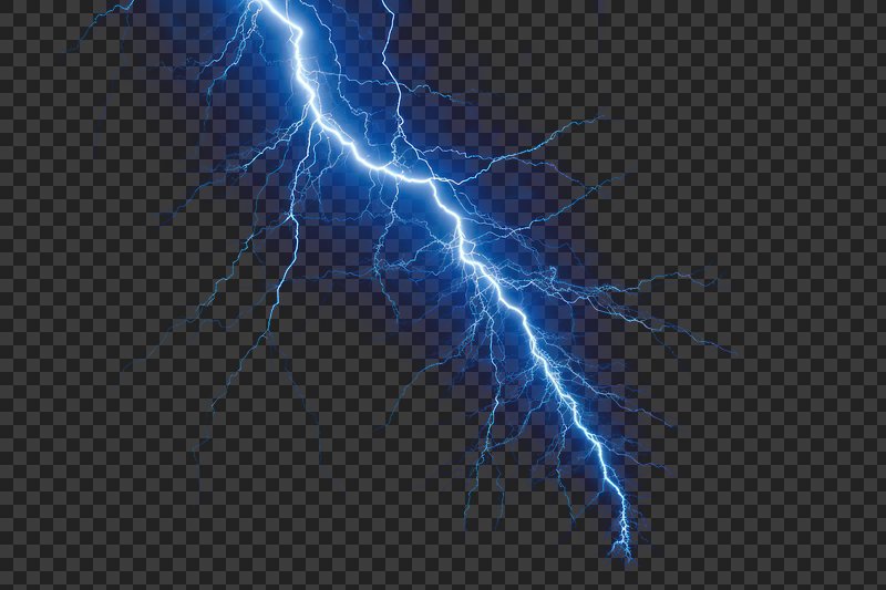 Lightning And Thunder PNG Images | Free Photos, PNG Stickers ...