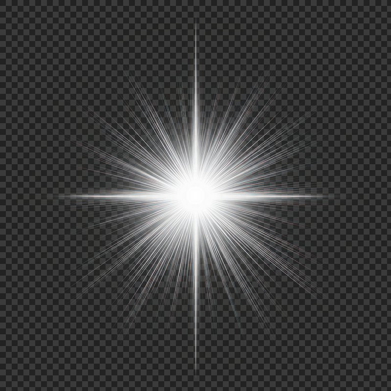 PNG isolated white blink light | Free PNG - rawpixel