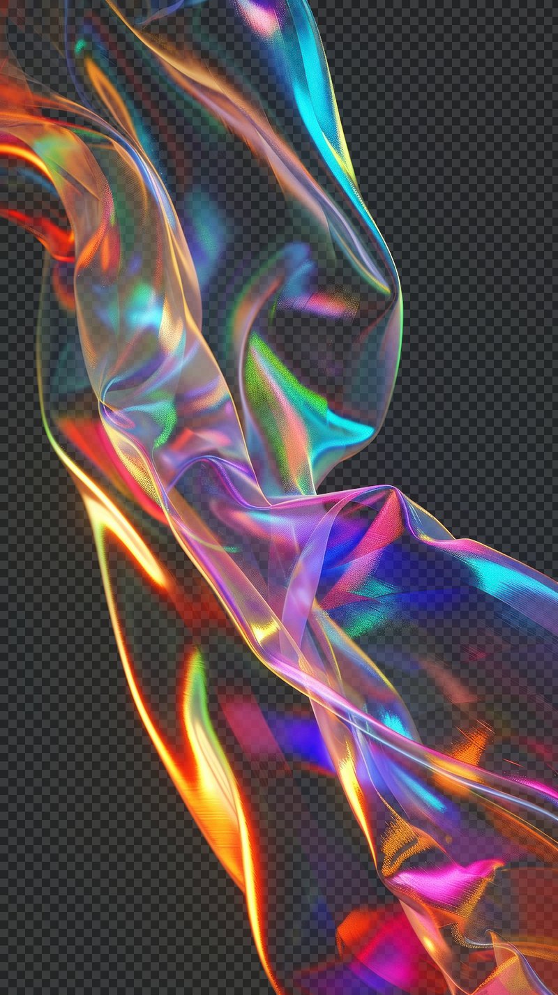 PNG Holographic blurry flare graphics | Premium PNG - rawpixel