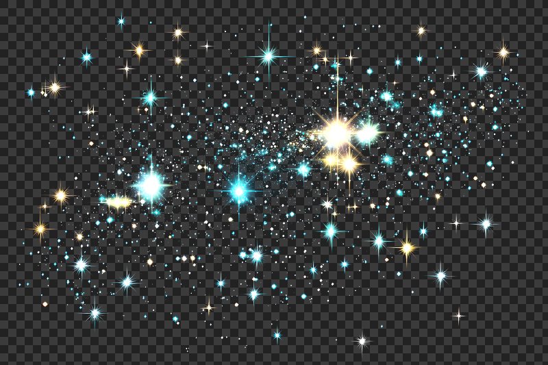 PNG Sparkling stars png lights | Free PNG - rawpixel