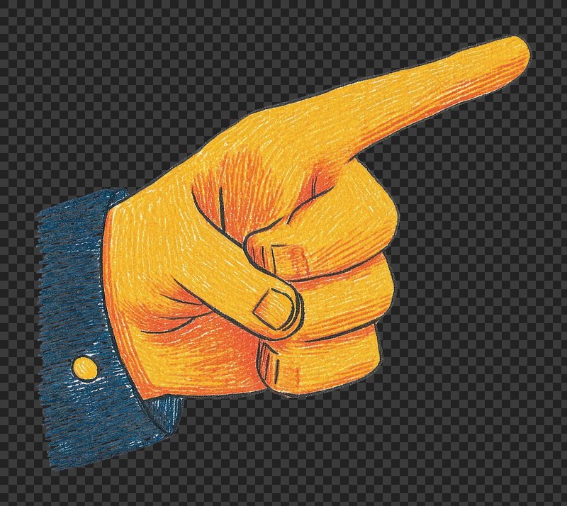 Finger Pointing Transparent PNG Images | Free Photos, PNG Stickers ...