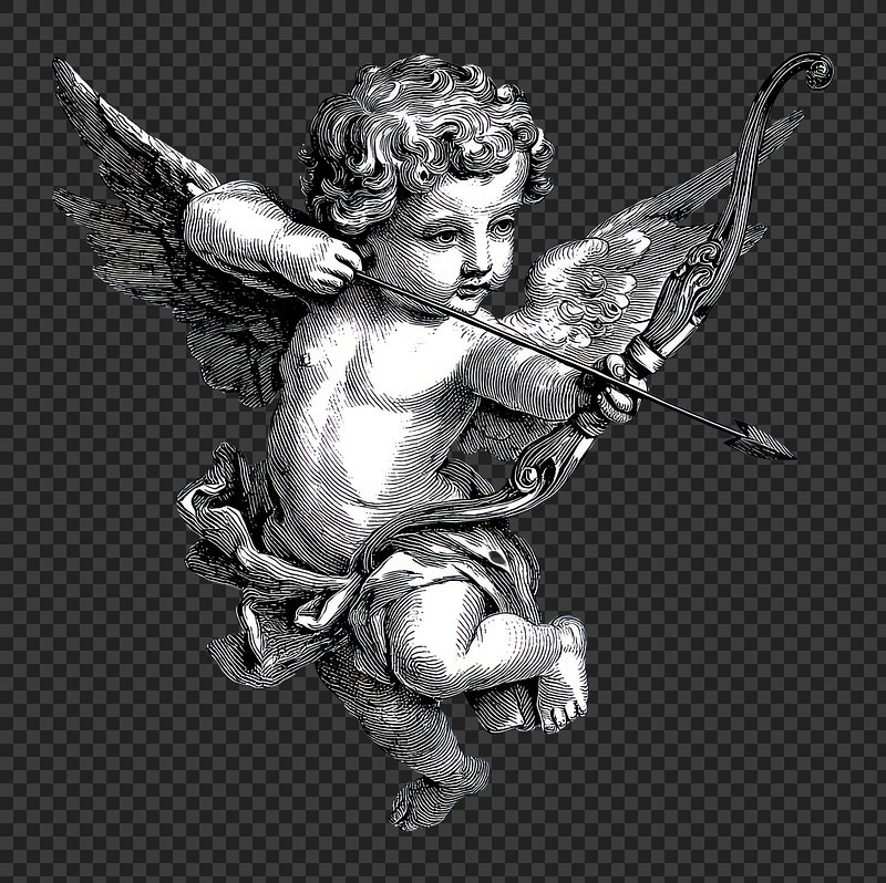 PNG Cupid bow arrow classic | Free PNG - rawpixel