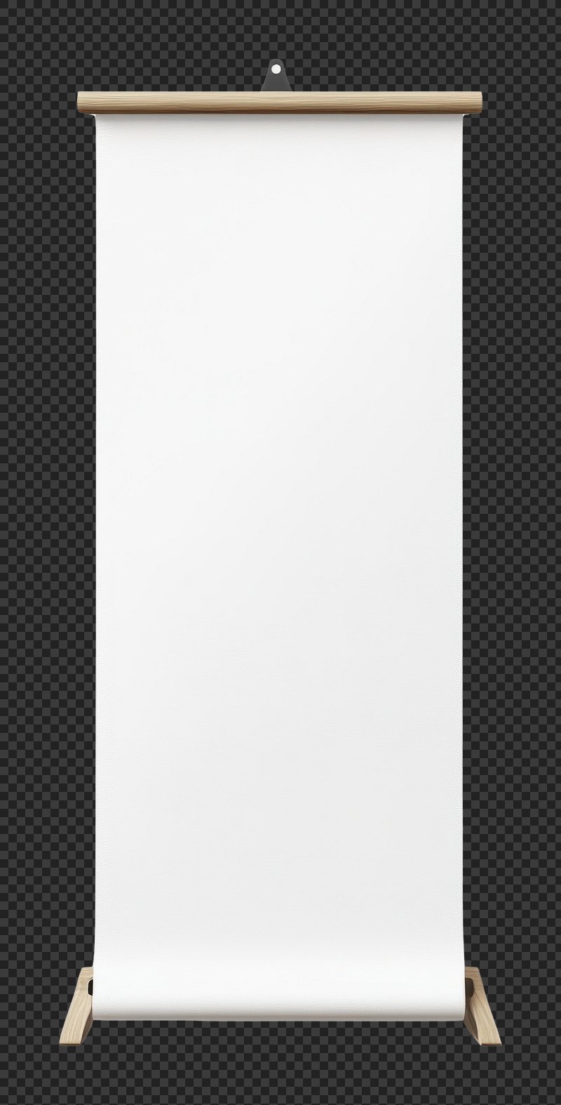 PNG Blank roll-up banner mockup | Free PNG - rawpixel