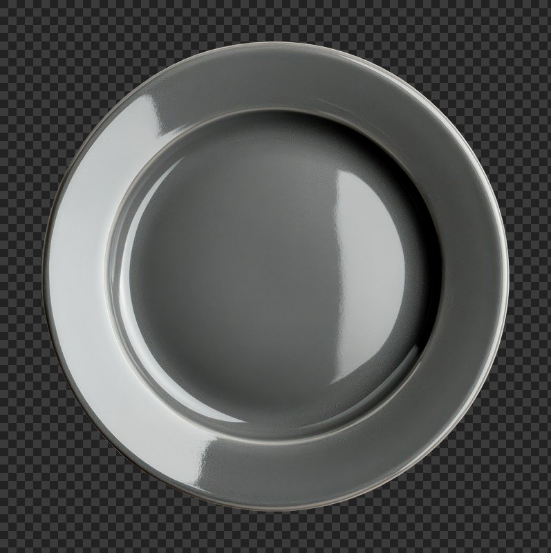 Simple white plate, round minimalist | Premium Photo - rawpixel