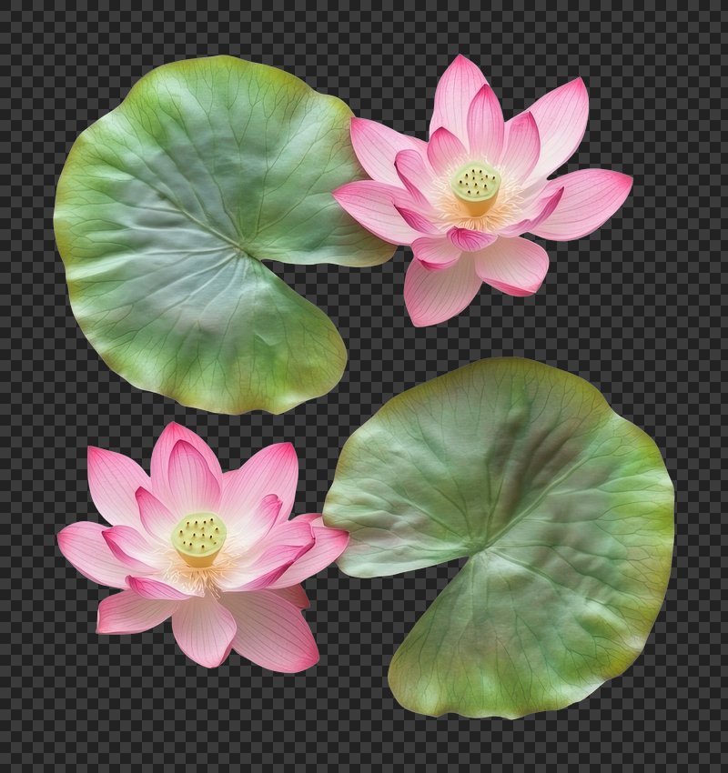 PNG Lotus branch art illustration | Free PNG - rawpixel