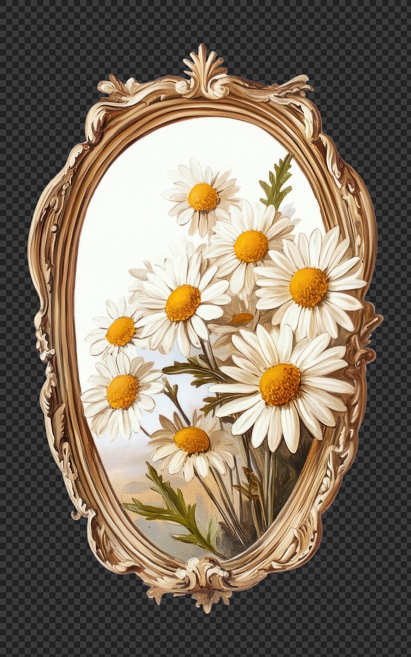 PNG Daisy flowers frames daisy | Free PNG - rawpixel