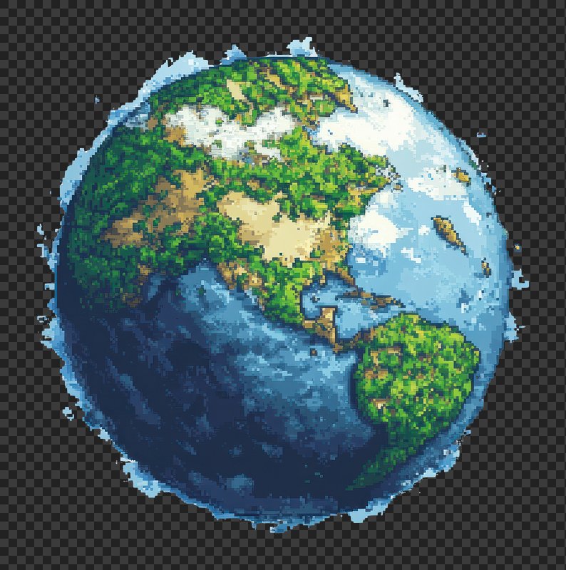 Pixel World Map Images | Free Photos, PNG Stickers, Wallpapers & Backgrounds - rawpixel