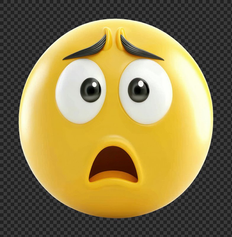 PNG Yellow confused face expression | Free PNG - rawpixel