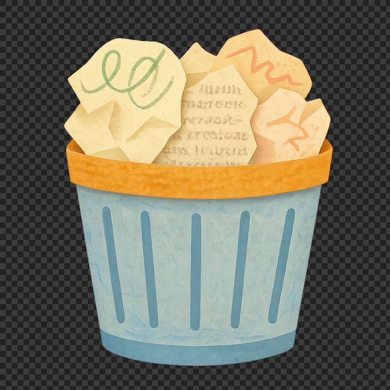 Cute+waste+bin PNG Texture Aesthetic Images | Free Photos, PNG Stickers ...