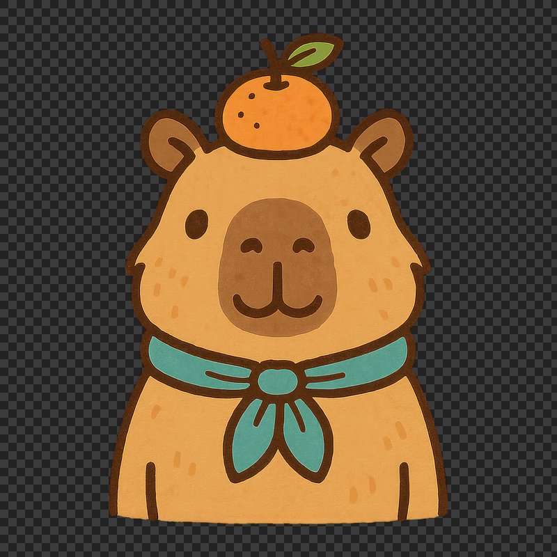 Capybara Transparent Background Images | Free Photos, PNG Stickers ...
