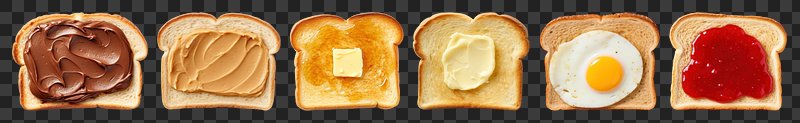 PNG Cottagecore jam bread toast | Free PNG - rawpixel