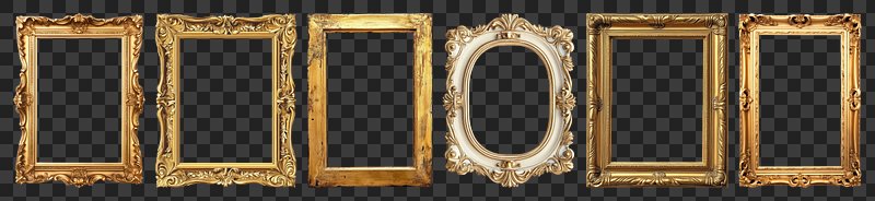PNG Elegant vintage frame collection | Premium PNG - rawpixel