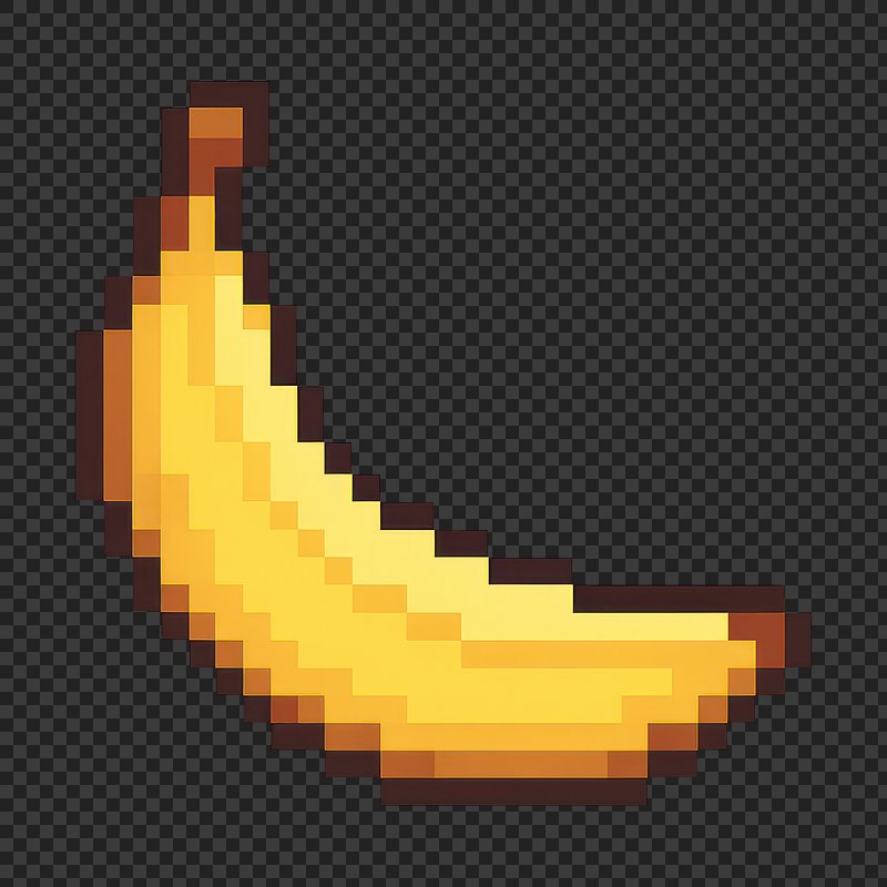 Pixel Banana Images | Free Photos, PNG Stickers, Wallpapers ...