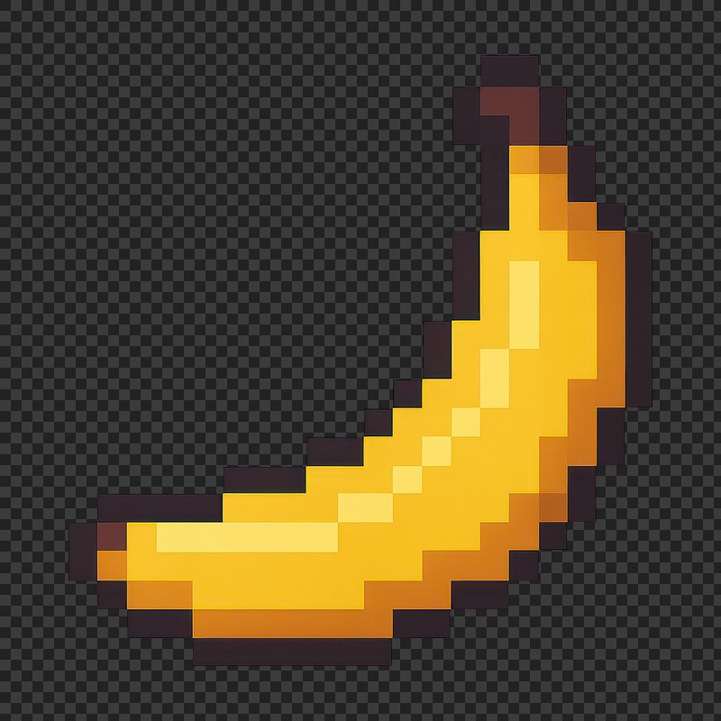 Pixel Banana Images | Free Photos, PNG Stickers, Wallpapers ...