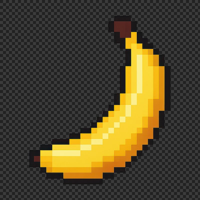 Pixel Banana Images | Free Photos, PNG Stickers, Wallpapers ...