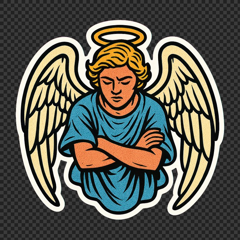Angel Wings Sticker PNG Images | Free Photos, PNG Stickers, Wallpapers ...