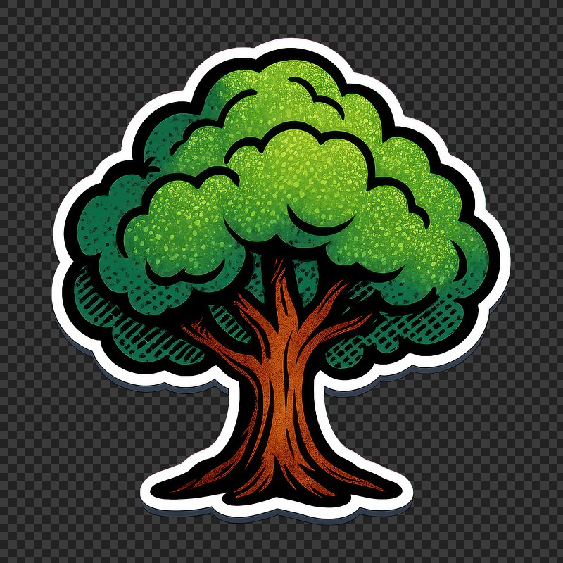 Tree Sticker PNG Images | Free Photos, PNG Stickers, Wallpapers ...