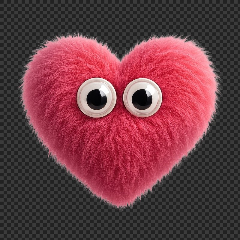 PNG Fuzzy burger googly eyes | Free PNG - rawpixel