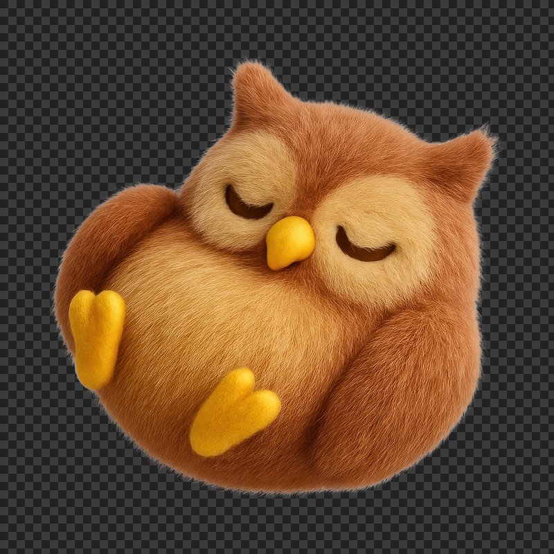 Animal Icons Owl Cartoon Background Images | Free Photos, PNG Stickers ...