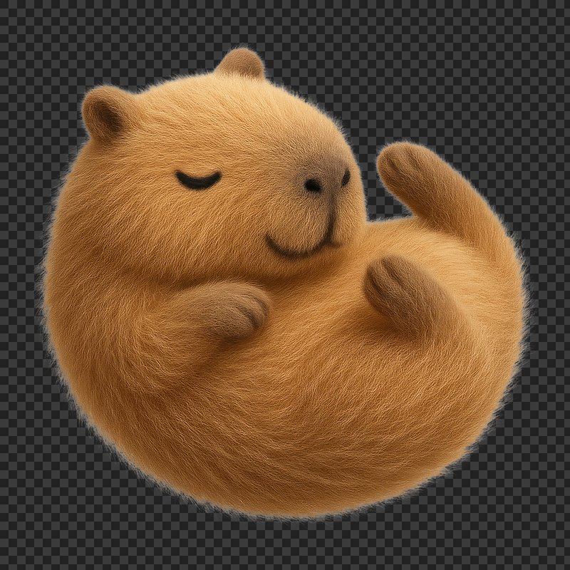 Capybara Transparent Background Images | Free Photos, PNG Stickers ...
