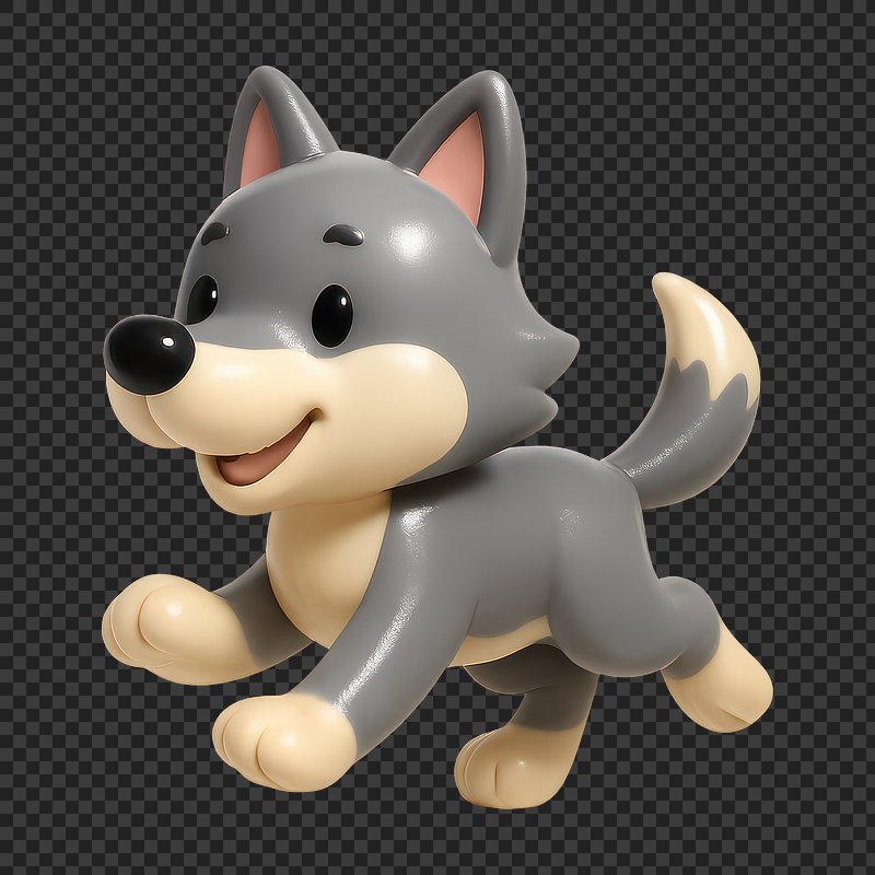 3d Animated Wolf Images | Free Photos, PNG Stickers, Wallpapers ...