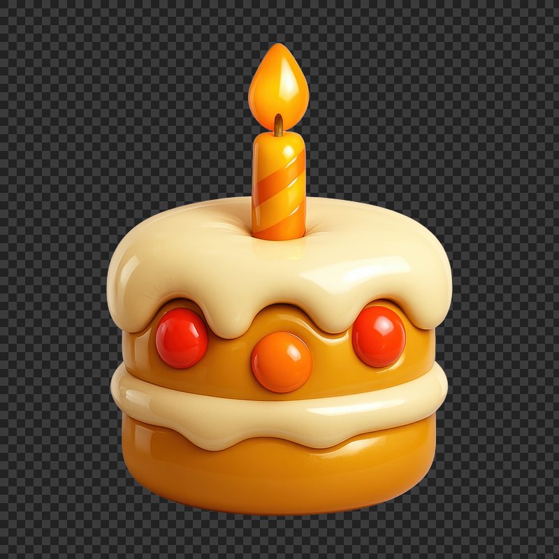 Birthday+emoji+cake PNG Texture Food Images | Free Photos, PNG Stickers ...