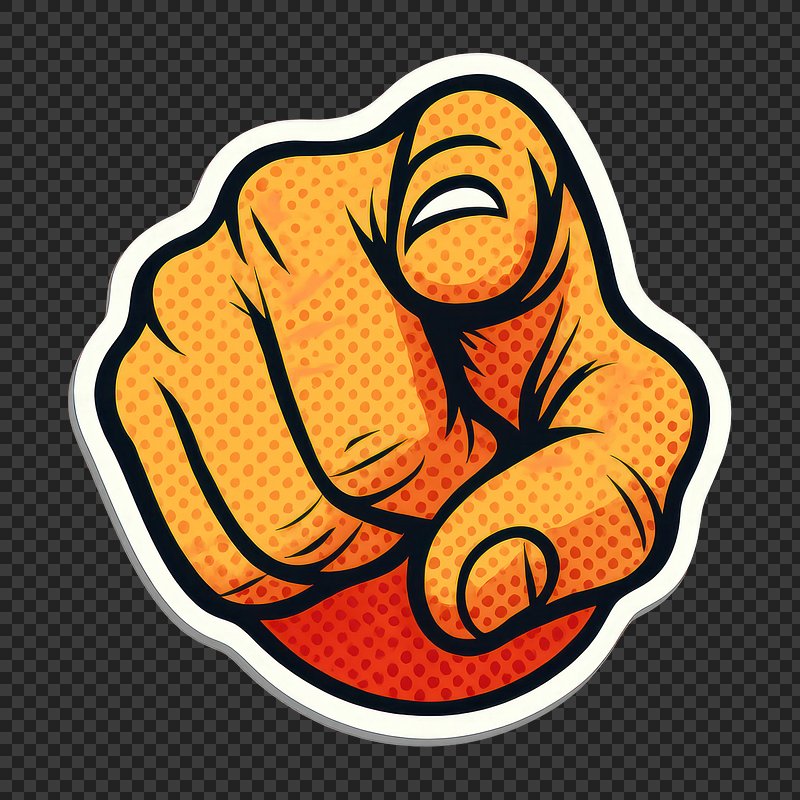 Finger Pointing Transparent PNG Images | Free Photos, PNG Stickers ...