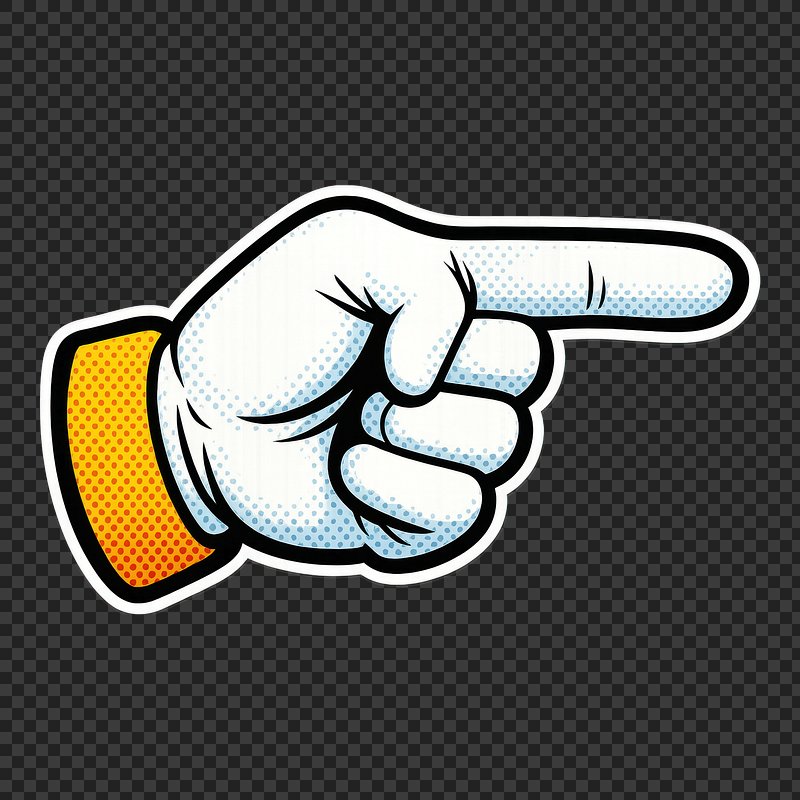 Finger Pointing Transparent PNG Images | Free Photos, PNG Stickers ...