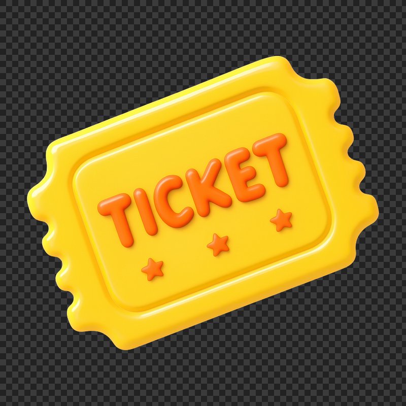 Ticket PNG Images | Free Photos, PNG Stickers, Wallpapers & Backgrounds ...