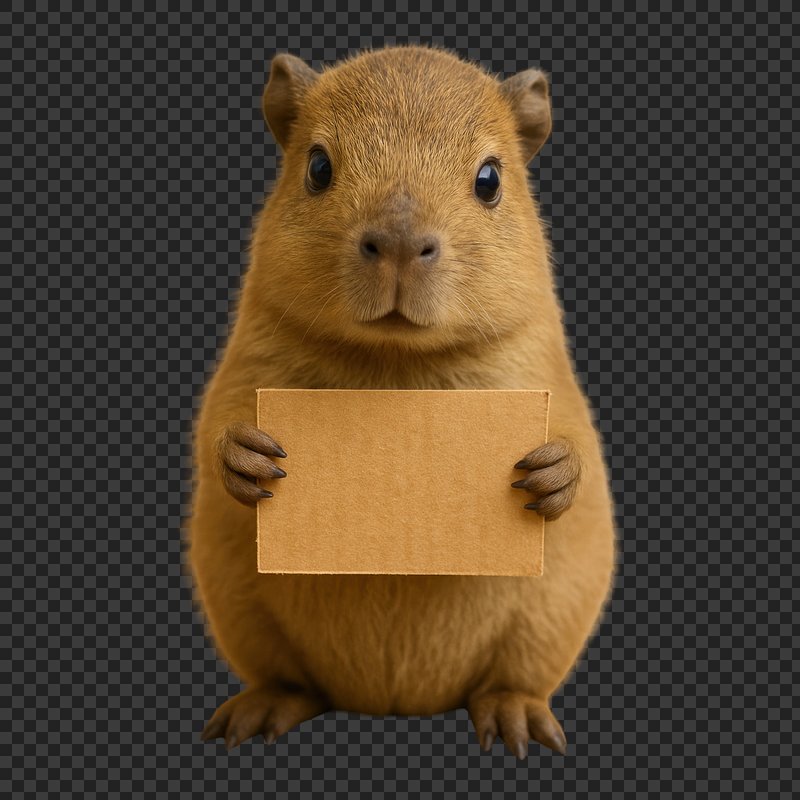 Capybara PNG Images | Free Photos, PNG Stickers, Wallpapers ...