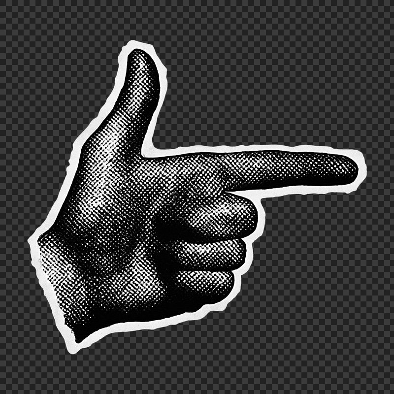 Finger Pointing Transparent PNG Images | Free Photos, PNG Stickers ...