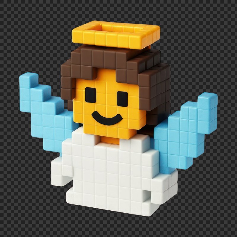Angel Pixel Images | Free Photos, PNG Stickers, Wallpapers & Backgrounds - rawpixel