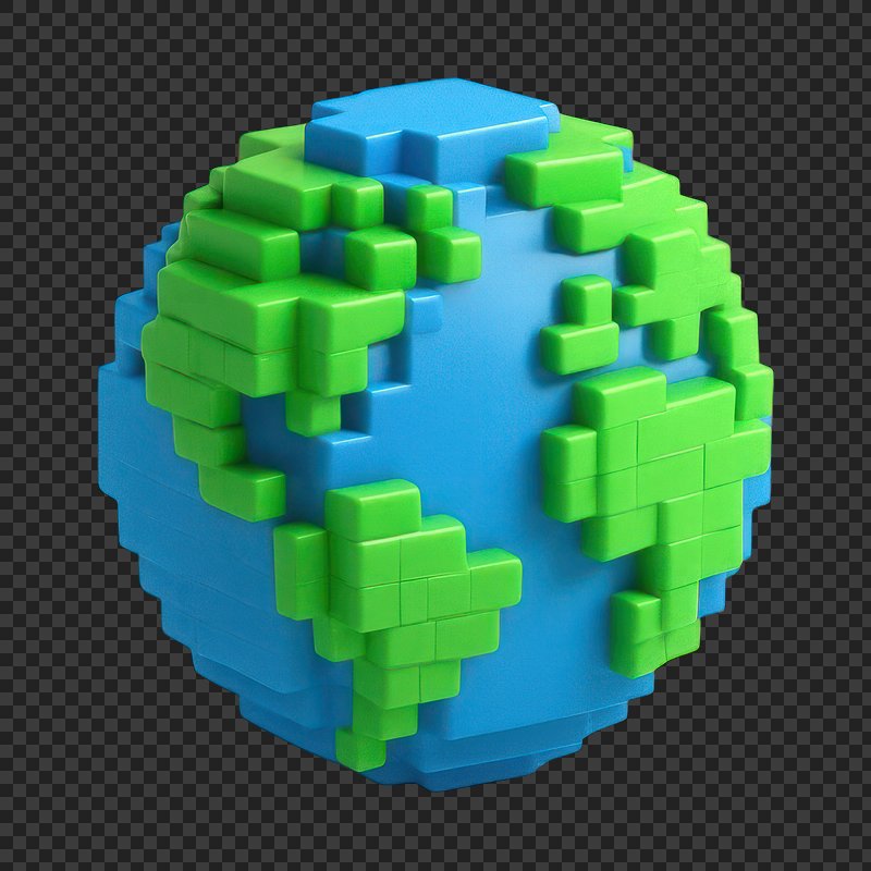 Pixel World Map Images | Free Photos, PNG Stickers, Wallpapers ...